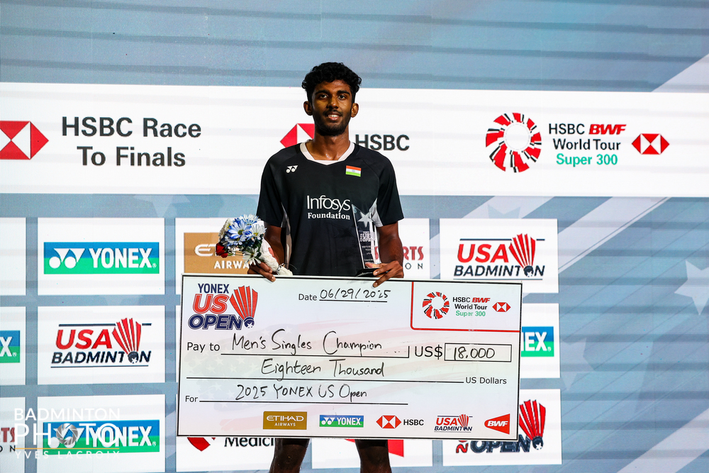 First BWF World Tour crown for Ayush - Badminton Asia